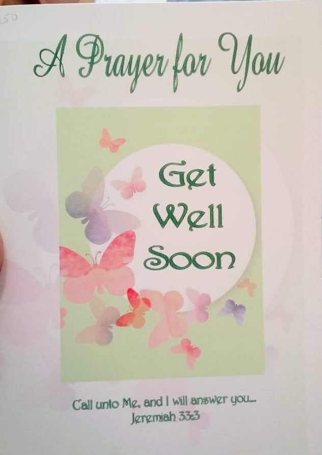 CARDS - GET WELL SOON (PRAYER FOR YOU)